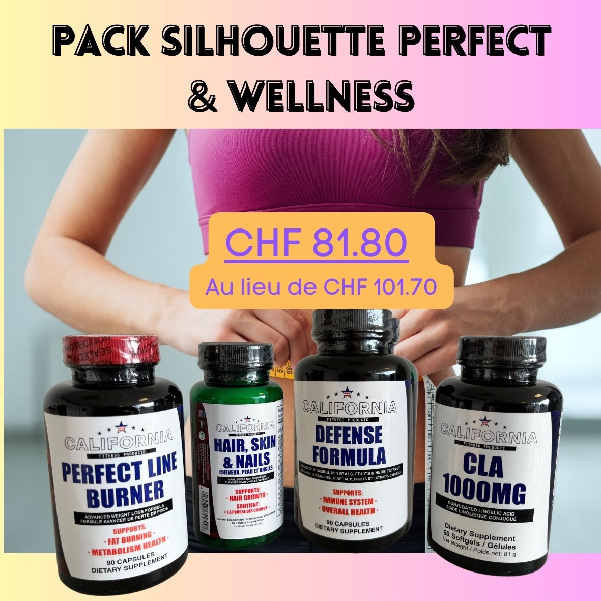 SILHOUETTE PERFECT & WELLNESS PACK – California Fitness Products